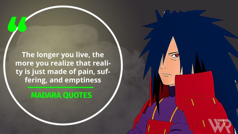 45 Top Madara Quotes (with Commentary) - Wealth Rector