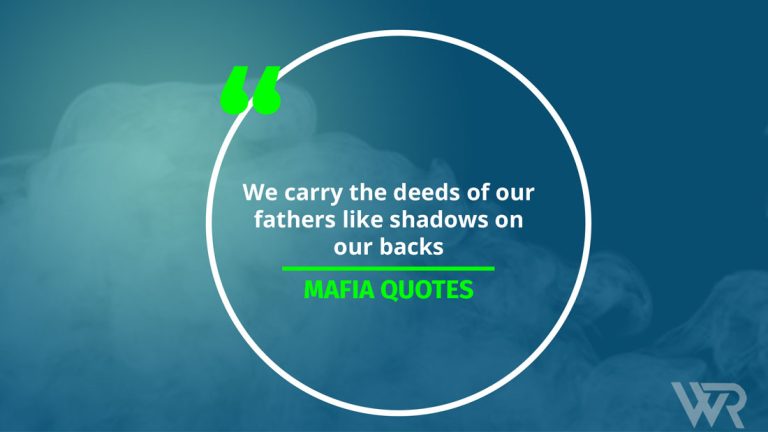 45 Top Mafia Quotes (with Commentary) - Wealth Rector